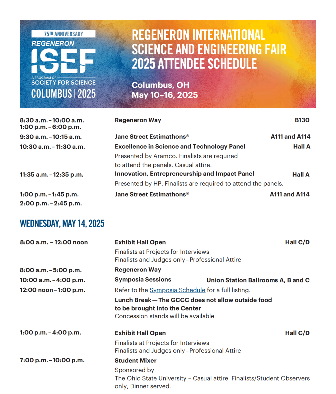 2025 ISEF Week Kicks Off: Everything You Need to Know About the Worlds ...