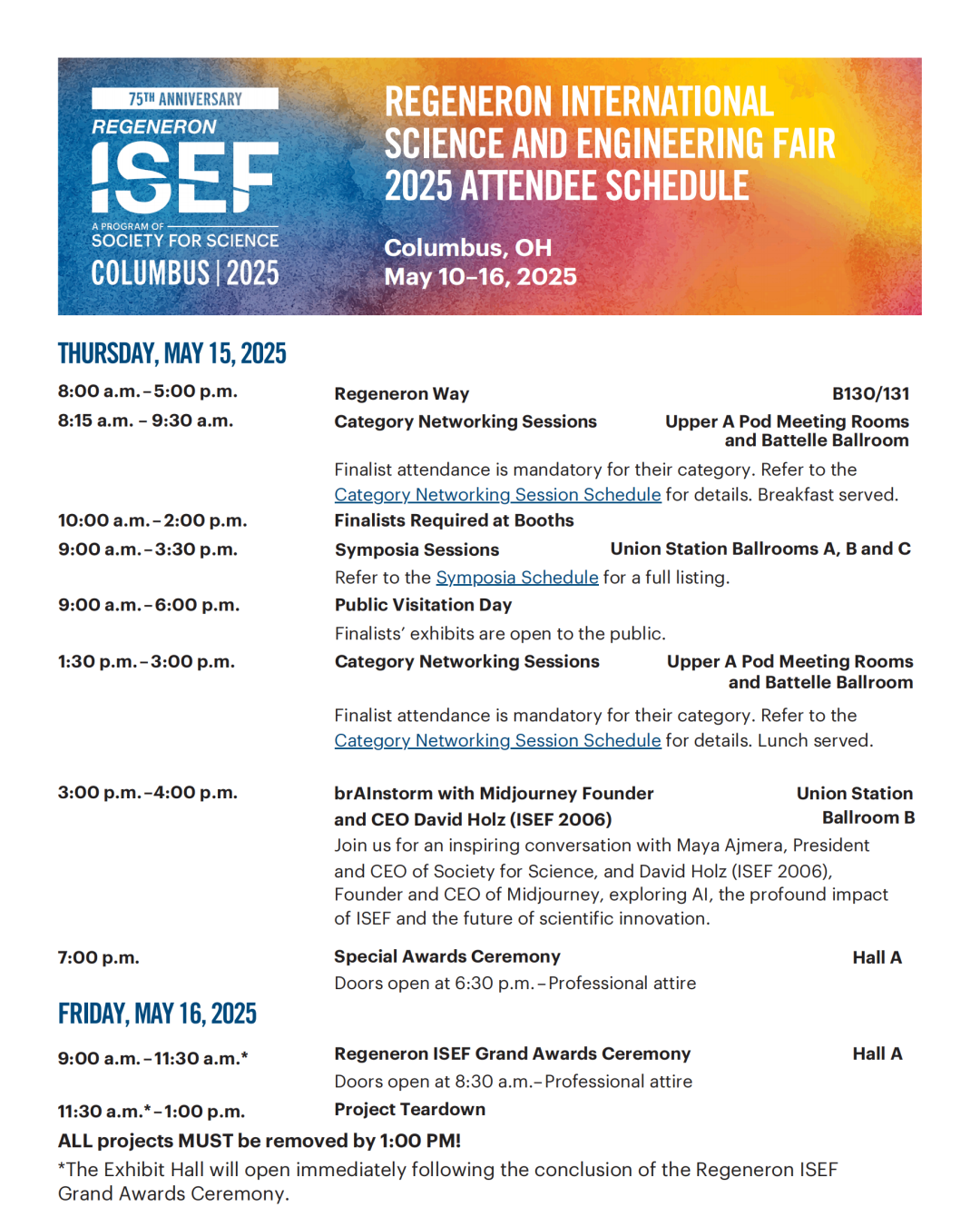 2025 ISEF Week Kicks Off: Everything You Need to Know About the Worlds ...